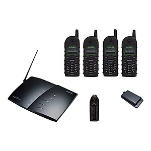EnGenius Technologies DURAFON-PRO-PIA 900 MHz Radio Frequency, 90-Handset 4-Line Landline Telephone