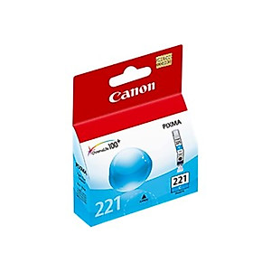 Canon CLI-221 Cyan Ink Tank Compatible to MP980, MP560, MP620, MP640, MP990, MX860, MX870, iP4600, iP3600, iP4700