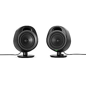 SteelSeries Arena 3 2.0 Desktop Gaming Speakers - Immersive Audio, On-Speaker Controls, 4" Drivers - Wired & Bluetooth - PC, Mac, Mobile
