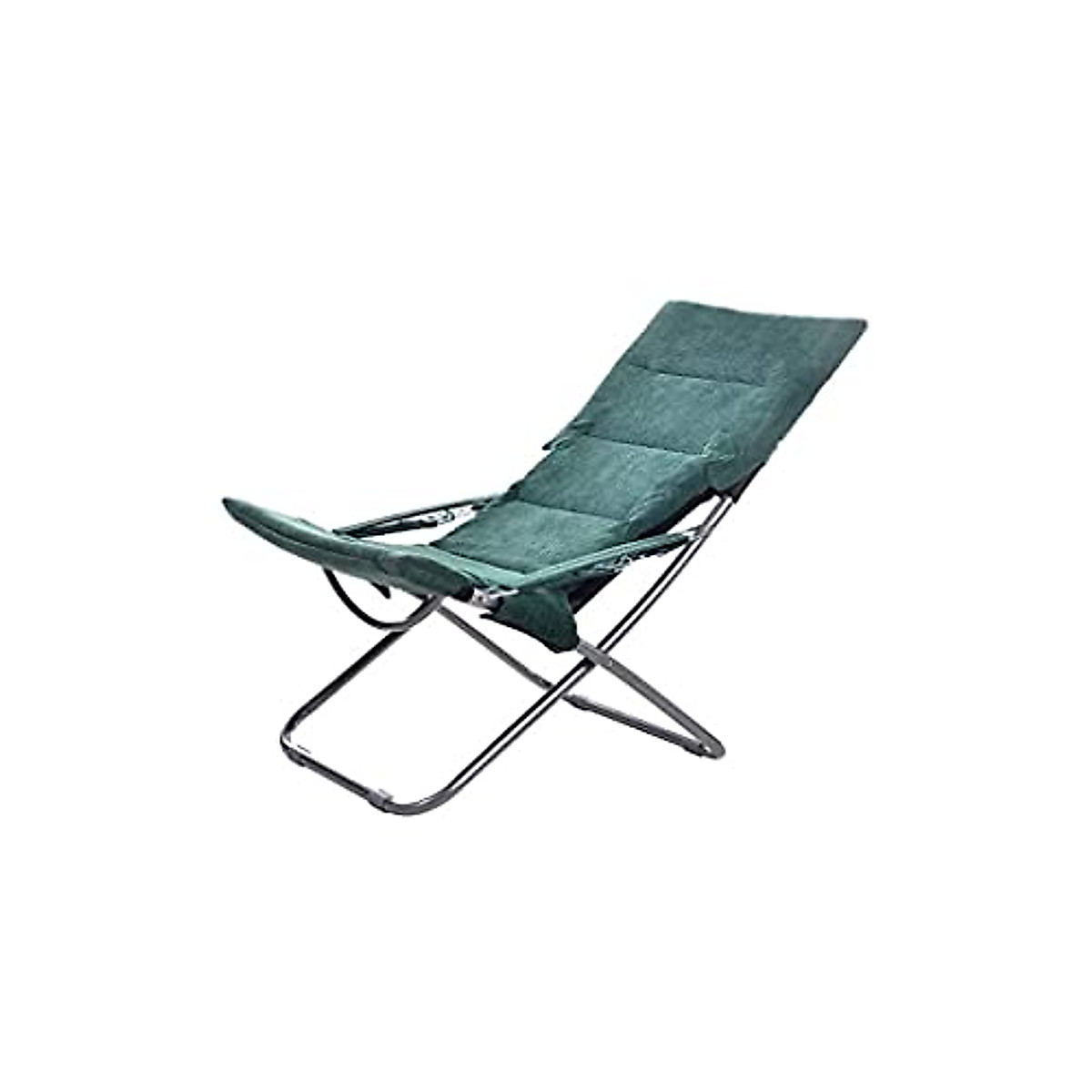GFHLP Outdoor Leisure Thickened Break Folding Lounge Chair Removable Chair Cover Home Chair Convenient Folding Storage