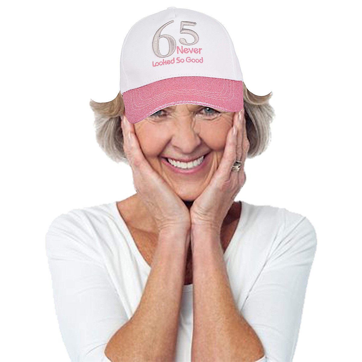 MEANT2TOBE 65th Birthday Gifts for Women, 65th Birthday Decorations for Women, 65th Birthday Baseball Cap,65 birthday Sash, 65th Birthday, 65th Birthday Party Supplies Gifts and Decorations