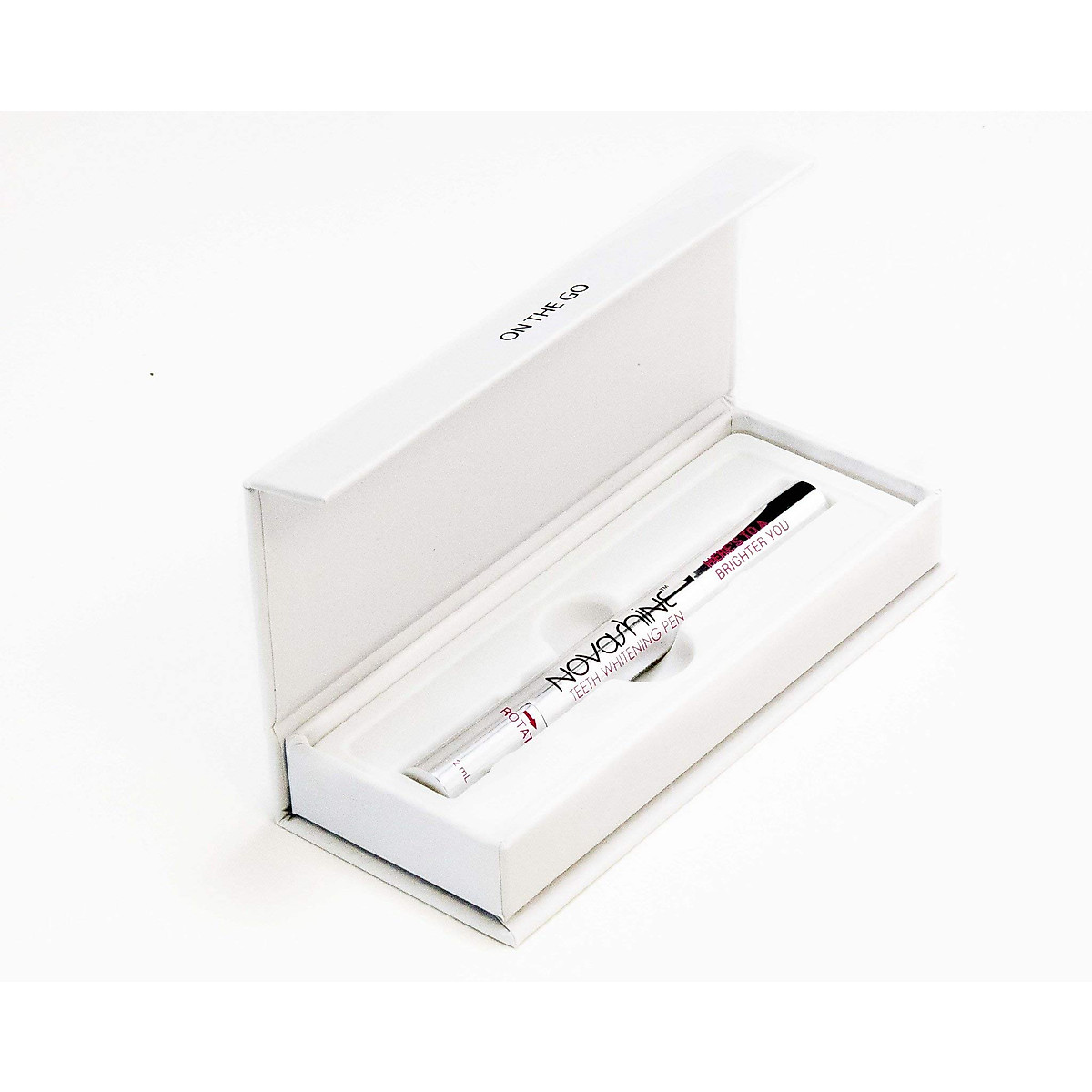 Novashine Teeth Whitening Pen, 2ml 6% Hydrogen Peroxide, Up to 15 whitening Treatments
