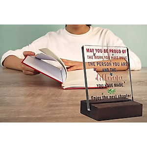 Inspirational Desk Decoration - Farewell Gifts for Colleagues Cool Gifts for Colleagues Retirement Gifts for Men Women New Job Gifts