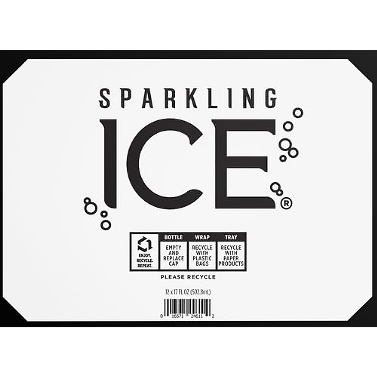 Sparkling Ice, Lemon Lime Sparkling Water, Zero Sugar Flavored Water, with Vitamins and Antioxidants, Low Calorie Beverage, 17 Fl Oz (Pack of 12)