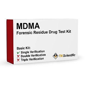 TN Scientific - MDMA - Forensic Residue Drug Test Testing Kit - [10ml Plastic Bottle]