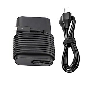 65W USB Type C AC Charger for Dell LA65NM170, 2YKOF, 02YKOF, Dell XPS 12 9250, Dell Latitude 12 7275, Dell Latitude 13 7370 Laptop Power Supply Adapter Cord