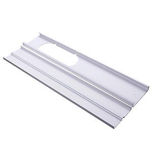 NC KDAFA Screws,2pcs 55-110cm Adjustable Window Slide Kit Plate Air Conditioner Wind Shield for Portable Air Conditioner