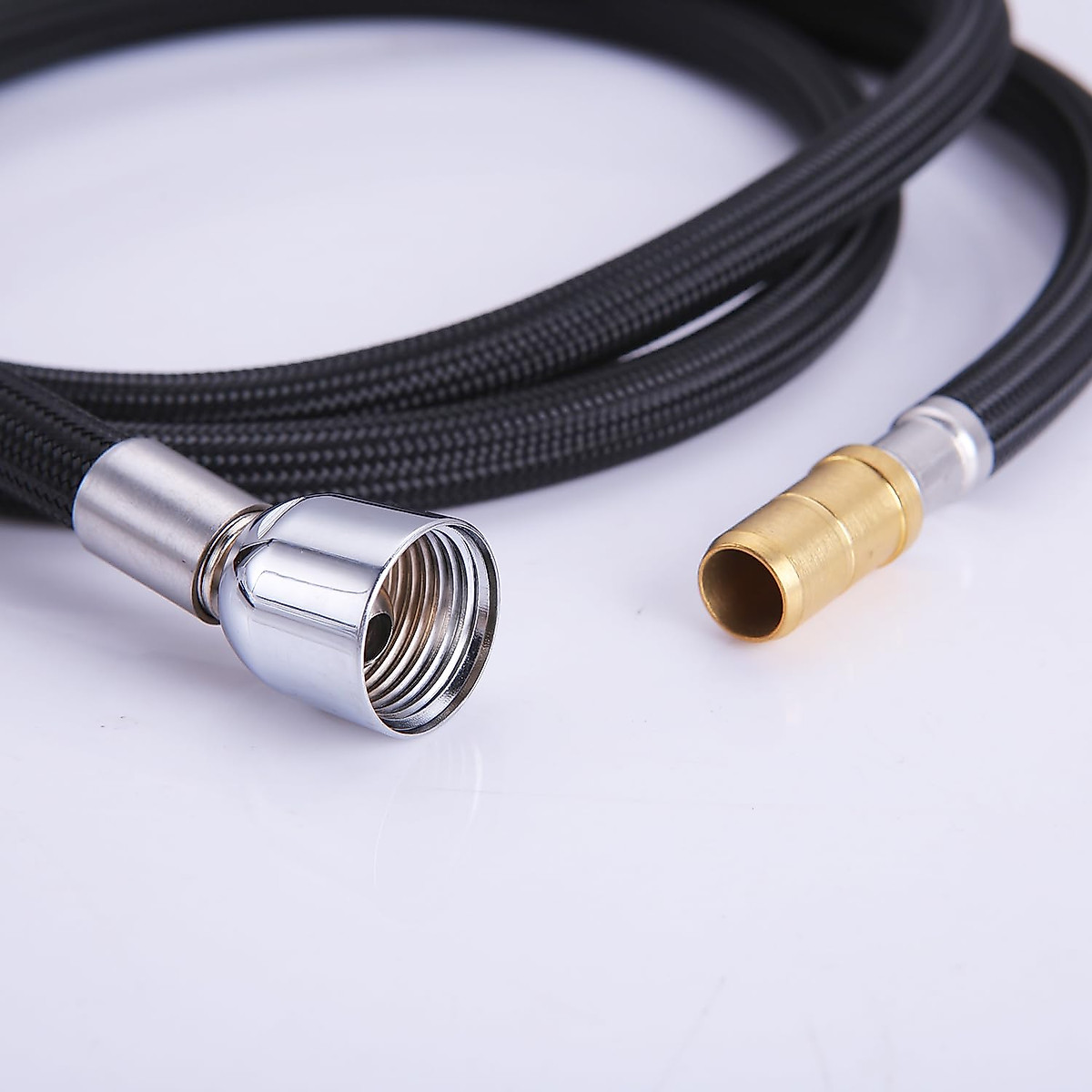 K-1219935-BC Sink Hose for Kohler Pull-Down Kitchen Faucet, 68-Inch Hose Kit for kohler Pull-Out Kitchen Faucet Parts K-1304674-BC