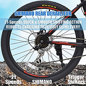 SOCOOL 26 inch Mountain Bicycles for Men, Womens Mountain Bikes for Adults Teenagers