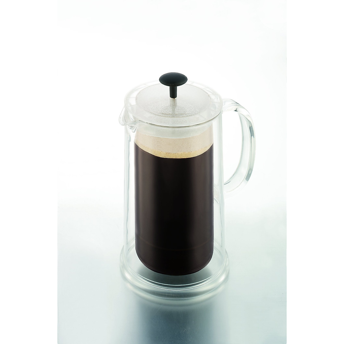 BODUM 1608-10 Thermia Double Wall Coffee and Tea Press, 12.6 x 17.9 x 23.8 cm,Transparent