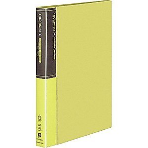 Kokuyo S & T clear book toughness fixed A4 length 40P yellow (japan import)