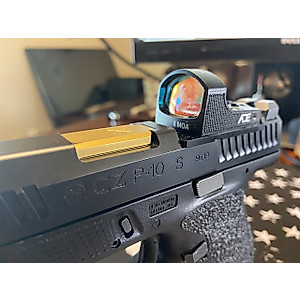 Ade 6MOA RD3-019 Stingray Green Dot for Optics Ready Pistol Compatible with RMR Footprint Optics Such as Holosun HS407C/HS507C/HS507T and Riton X3