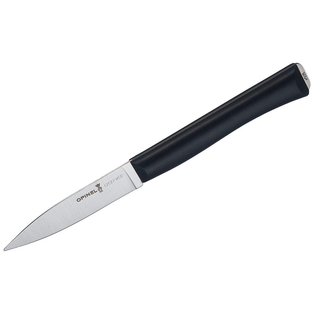 Opinel Intempora Paring Knife –Serrated High Carbon Steel Blade, Easy to Handle, Full Tang Construction, Made in Portugal