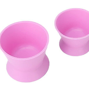 FILFEEL 4pcs Silicone Mixing Bowls Set, Paint Facial Mask Blending Dental Material Mixing Bowl Oral Hygiene Dental Tools for Alginate and Plaster Materials, Filler and Grout()
