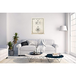 Biometric Security Process for Authenticating Identity and Credit Cards, Visas, Passports and Facial Recognition Patent Print Old Look with Border (8" x 10") M15691