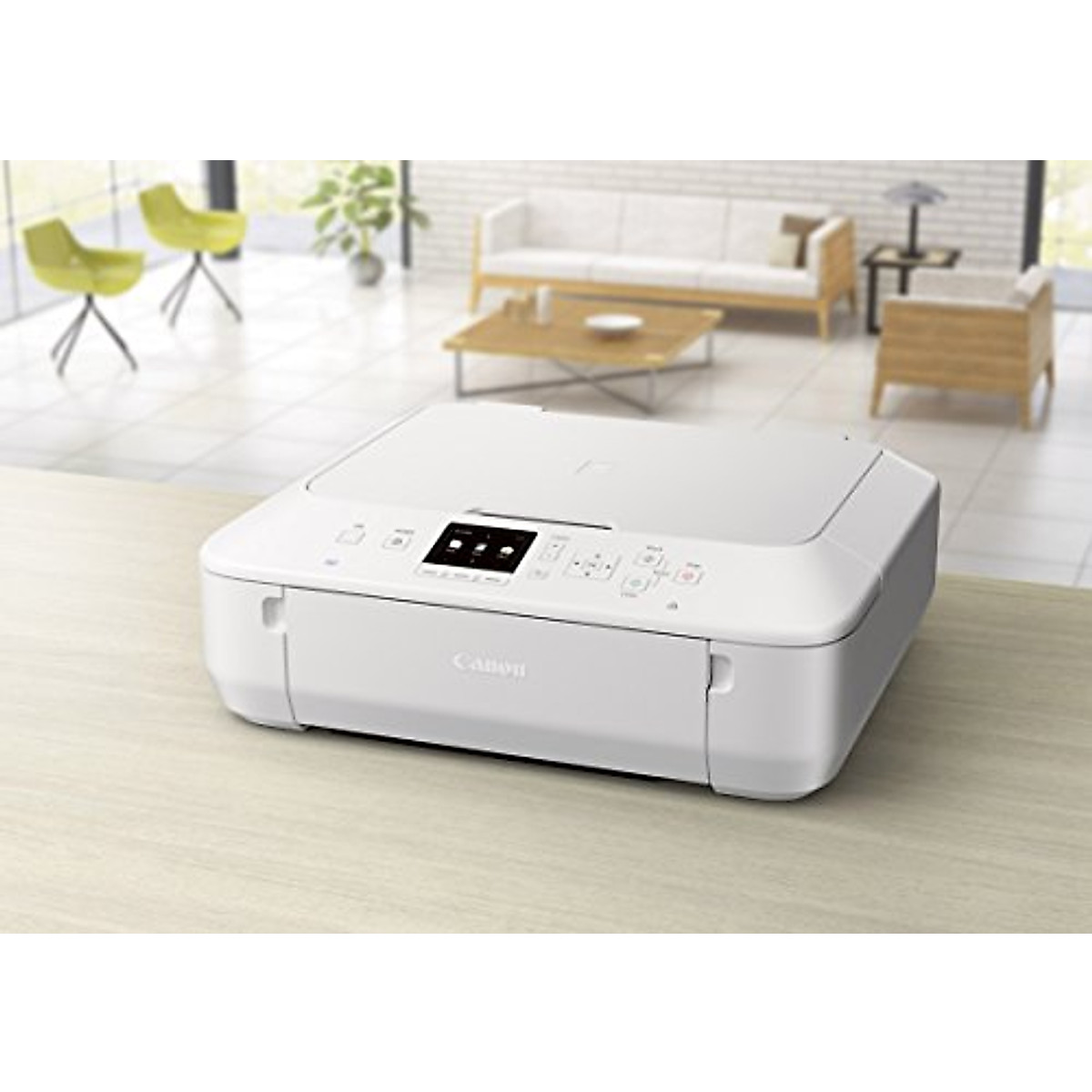 CANON PIXMA MG5620 WIRELESS ALL-IN-ONE COLOR CLOUD Printer with Scanner, Copier and AirPrint(TM) Compatible, White (Tablet Ready)