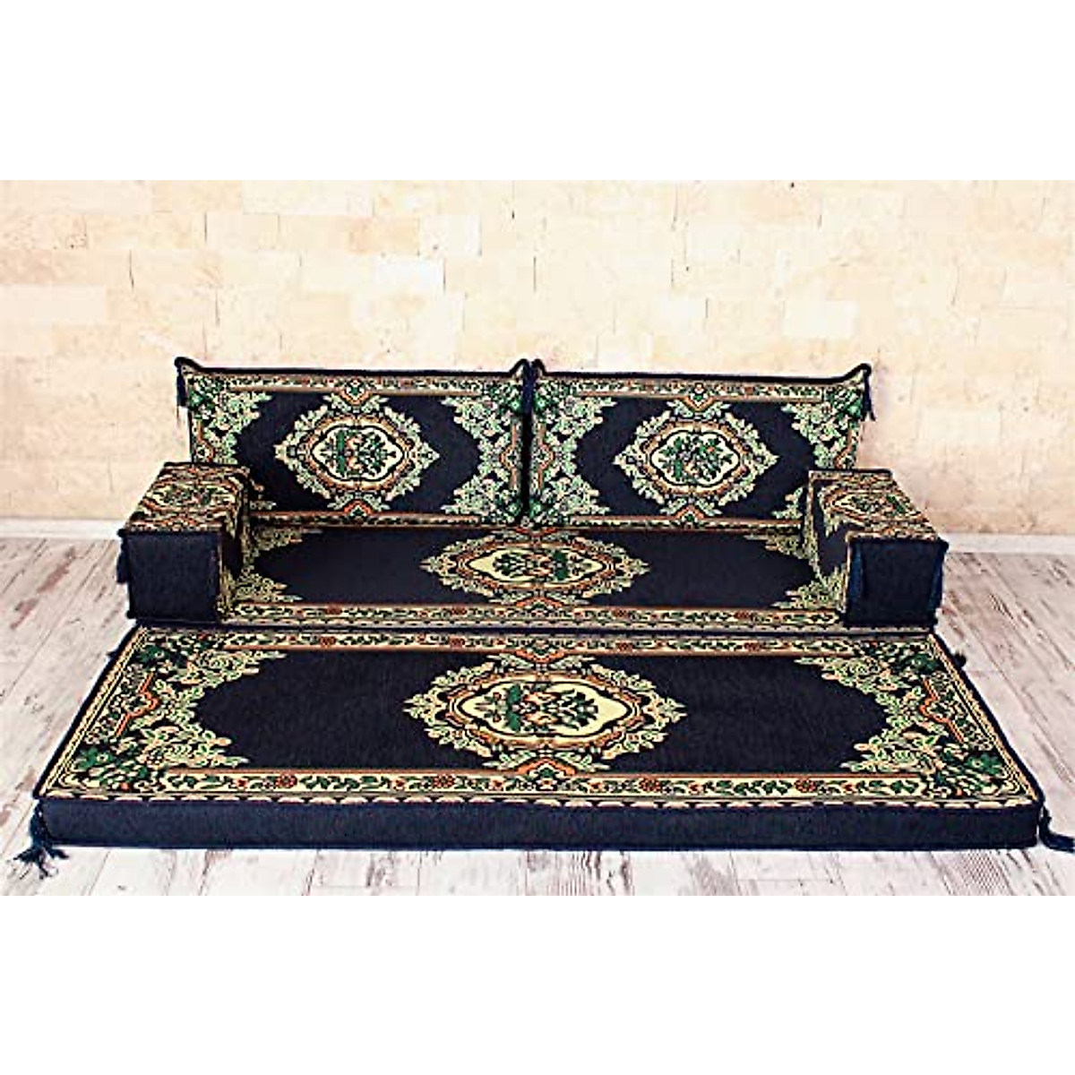 Bench Cushions, Floor Seating, Floor Cushions, Arabic Seating, Arabic Cushions, Arabic Majlis Sofa (With Premium FOAM)