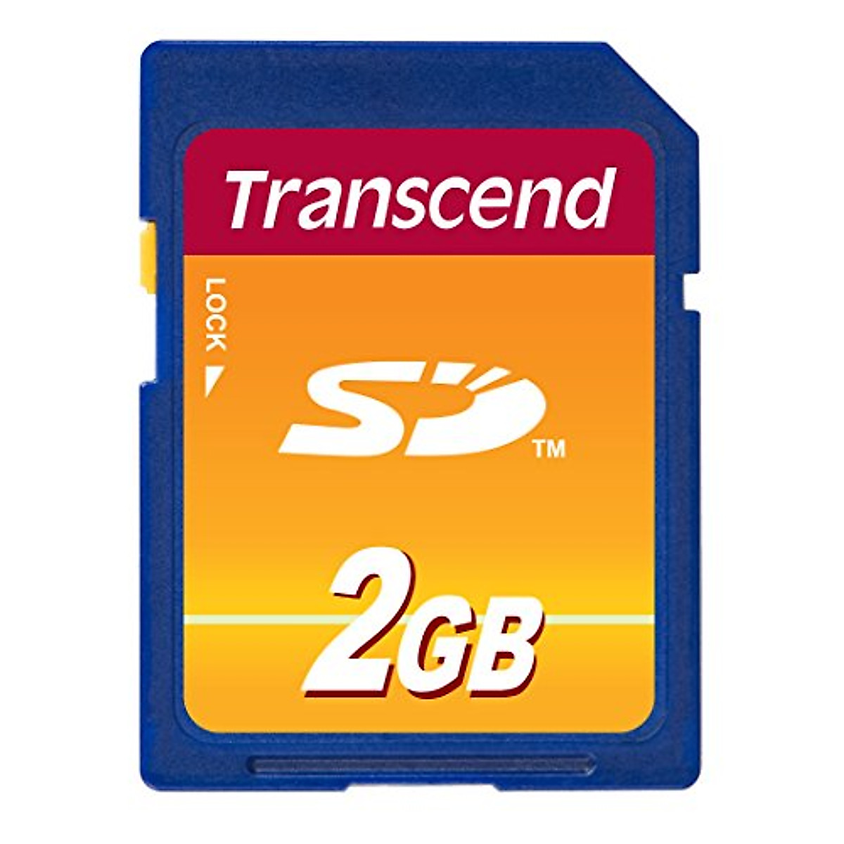 Transcend 2 GB SD Flash Memory Card (TS2GSDC)