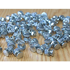 KNHYKXD Bicycle Brake line Anchor Bolt, Brake line Adjuster with nut and Washer, Suitable for Off-Road Bicycles. Electric Bike. Foldable Hybrid Bike for Kids. Bicycle Accessories