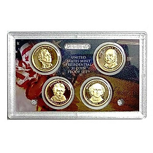 2008 S Presidential $1 Coin Proof Set No Box or CoA Dollar Seller Proof
