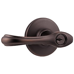 Weiser 9glc5350-004 Alfini Right Handed Entry Lever Lock Elements 2-3/8", Venetian Bronze