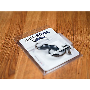 Flute-stache - The Original Clip-on mustache for Flute by Brasstache