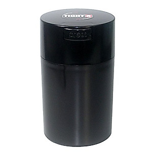 Tightpac America, Inc. Vacuum Sealed airtight containers.29-Liter to 2.35-Liter, Black, 4 Piece