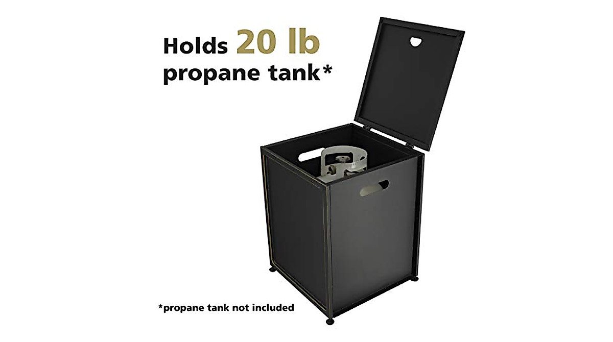 Bond Propane Tank Hideaway for Fire Pits & Side Table