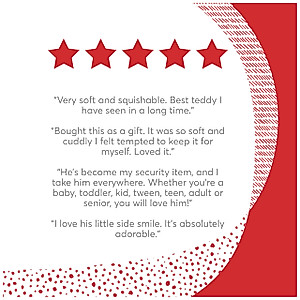 GUND Grahm Teddy Bear, Premium Stuffed Animal for Ages 1 and Up, Brown, 18”