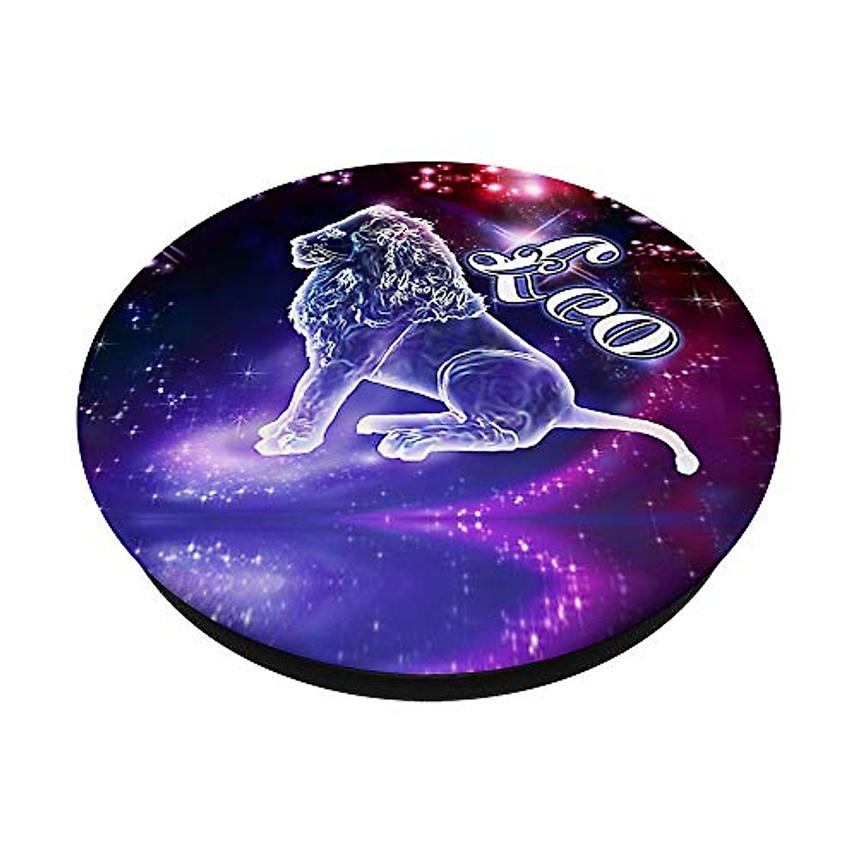 Leo Awesome Zodiac Gift PopSockets PopGrip: Swappable Grip for Phones & Tablets