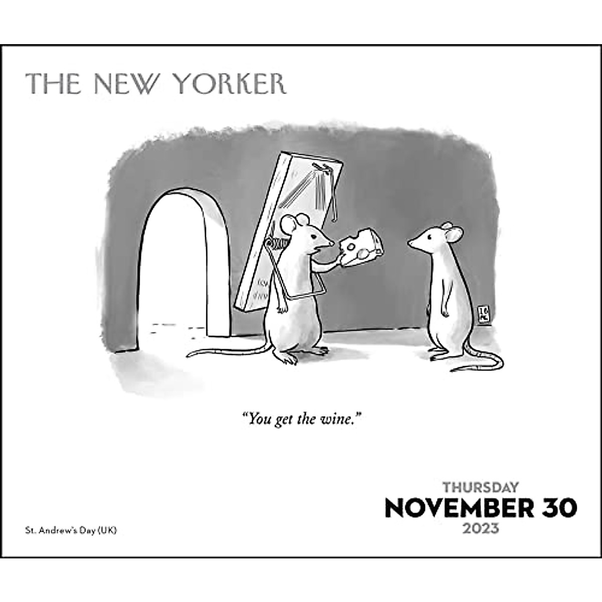 Cartoons from The New Yorker 2023 Day-to-Day Calendar