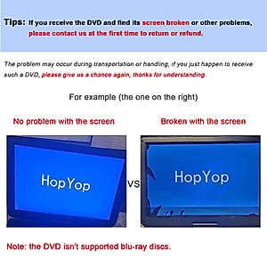 19.6" Portable DVD Player with 17.1" HD Swivel Screen, 4H Rechargeable Battery, Support USB/SD Card/Discs/Sync TV, Dual Stereo Speakers, Last Memory, Car Charger, Remote Control