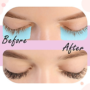 Nuanchu 4 Rolls Lash Tape for Eyelash Extensions Breathable Eyelash Tape for Extensions Adhesive Microporous Lash Extension Tape for Extension Supplies, 0.98 Inch x 3.9 Yard/Roll (Colorful)