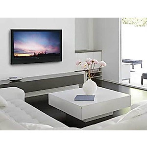 Ultra Slim Tilt TV Wall Mount Bracket for LG 75QNED85UQA 75" QNED 85 Series Smart Mini LED 4K UHD TV with HDR - Low Profile 1.7" from Wall, 12° Tilt Angle, Easy Install