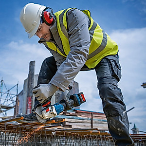 Bosch Professional BITURBO with X-Lock Cordless Angle Grinder GWX 18V-15 P (Power as a Corded 1,500 W, Without Batteries and Charger, in Cardboard Box)