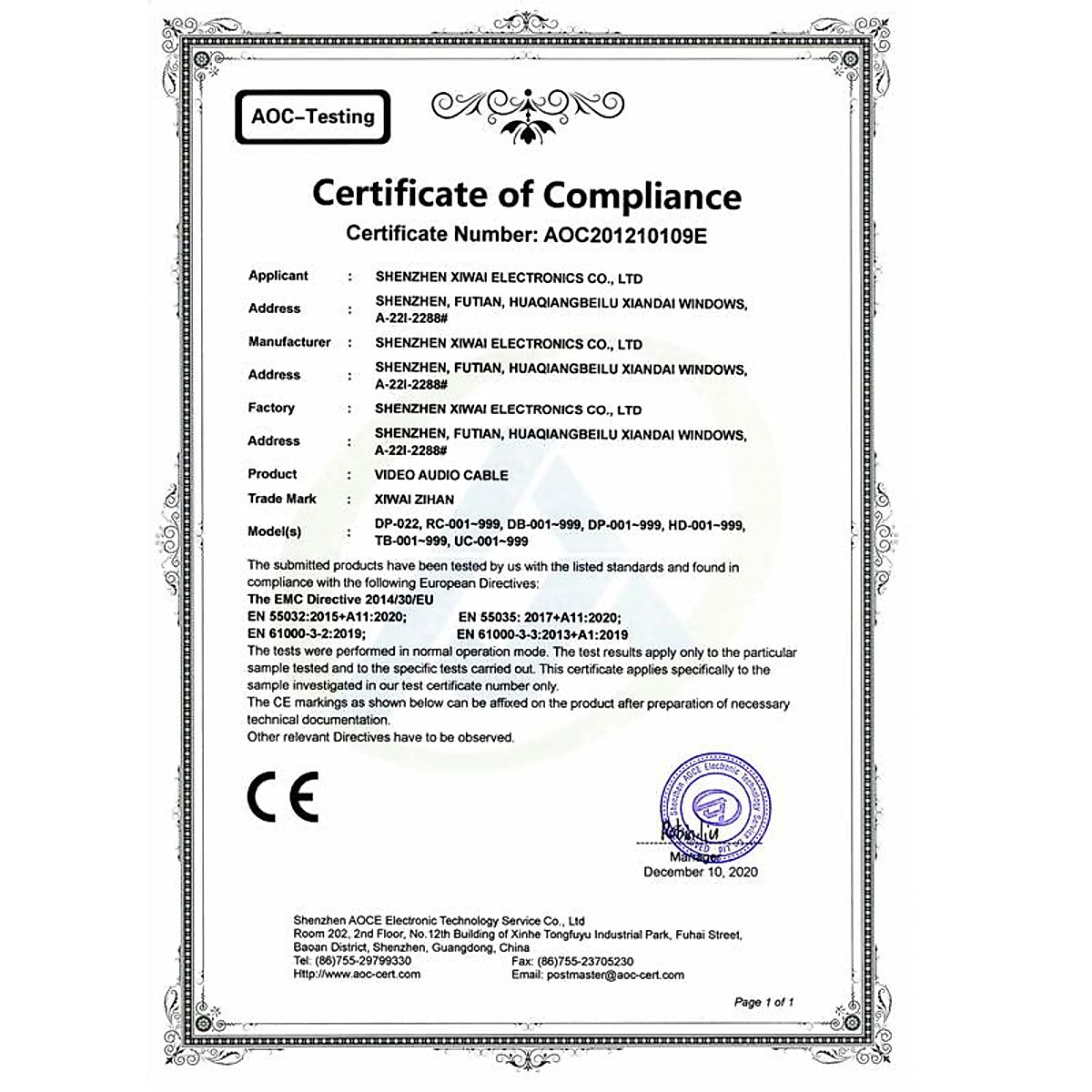 Cablecc USB 3.0 HUB 4 Ports Front Panel to Motherboard 20Pin Connector Cable for 3.5" Floppy Bay