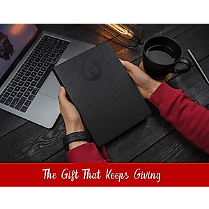 The Phoenix Planner - Best Daily Calendar and Agenda for Goal Setting, Boost Happiness and Productivity - Gratitude Journal, Habit Tracker, Quarterly Business Planner - 6 Months, Undated (Charcoal)