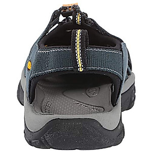 KEEN Men's Newport H2 Closed Toe Water Sandals, Navy/Medium Grey, 10 US