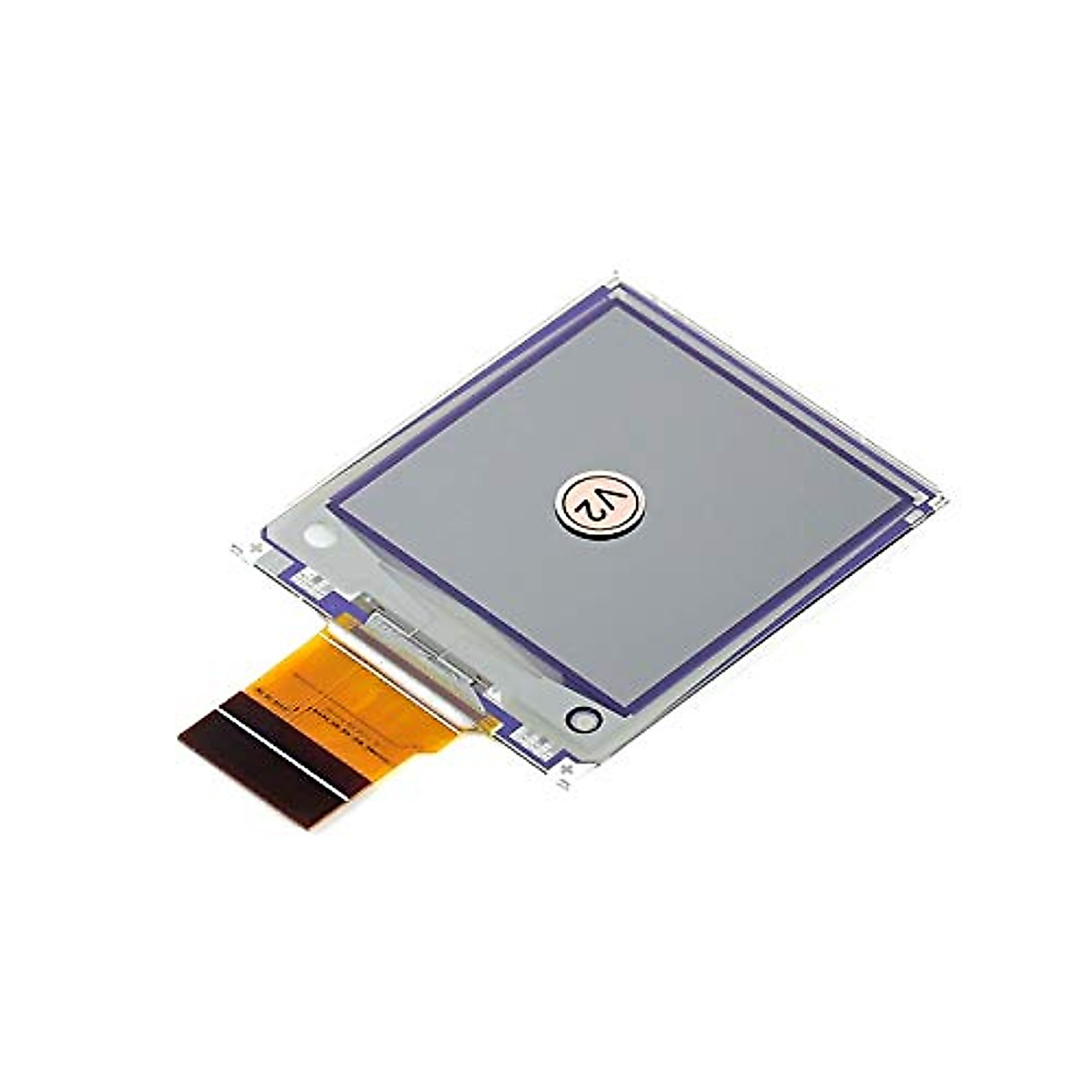 waveshare 1.54inch E-Ink Raw Display, Compatible with Raspberry Pi 5/4B/3B/Zero/Zero W/Zero 2W/Pico/Pico W/Pico WH, 200x200 Resolution with SPI Interface, Without PCB, Supports Partial Refresh