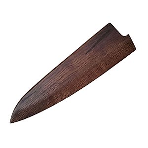 Knife Scabbard Knife Wooden Cover Cutter Cover Pocket Holder Convenient Sheath Classical Wear Resistant Bag for Kitchen Hunting, 210mm