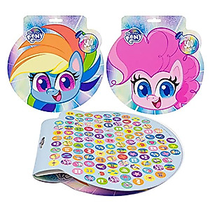 Rainbow Dash & Pinkie Pie Little Pony Bundle - My Sticker Book Set - 600 Stickers