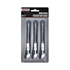 ToolBench Hardware 3 Pack Utility Knife - Tool Bench Hardware