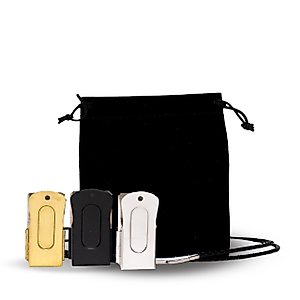 Devault Gear 3-Pack Dog Clicker (Silver, Gold, Black) - Clickers for Pet Training – Easy-to-Carry Dog Training & Behavior Aids - Teach Your Dog Tricks or Reward His Behavior