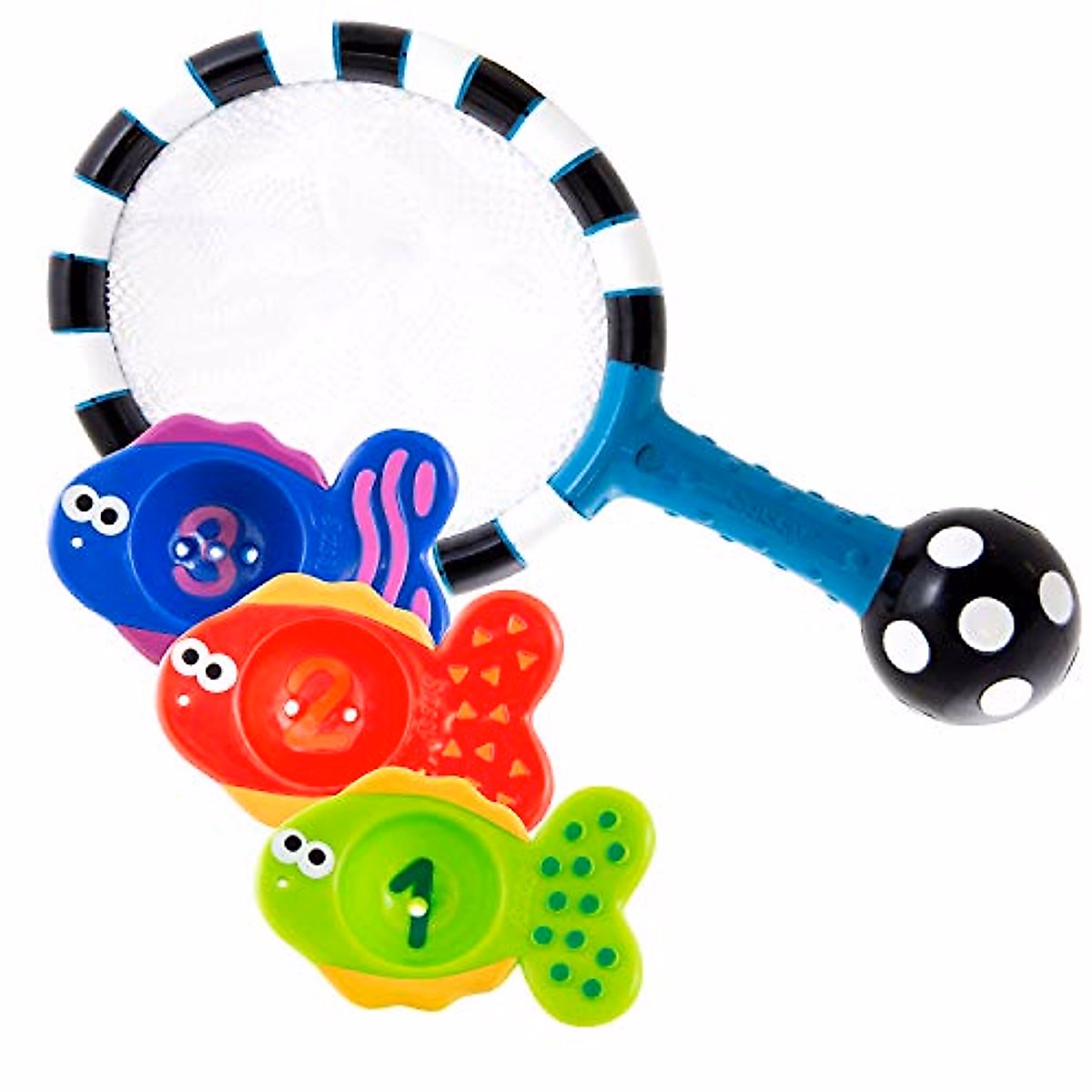 Sassy Developmental Bath Toy, Catch and Count Net