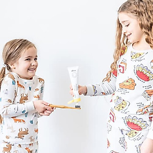 ELIMS Reflection Toothpaste 2 Pack - Lavender Vanilla Mint & Pineapple Orange Mint Flavor - Natural Toothpaste for Whitening & Sensitive Teeth - Nano-Hydroxyapatite & Xylitol - Fluoride Free - 2 x 4oz