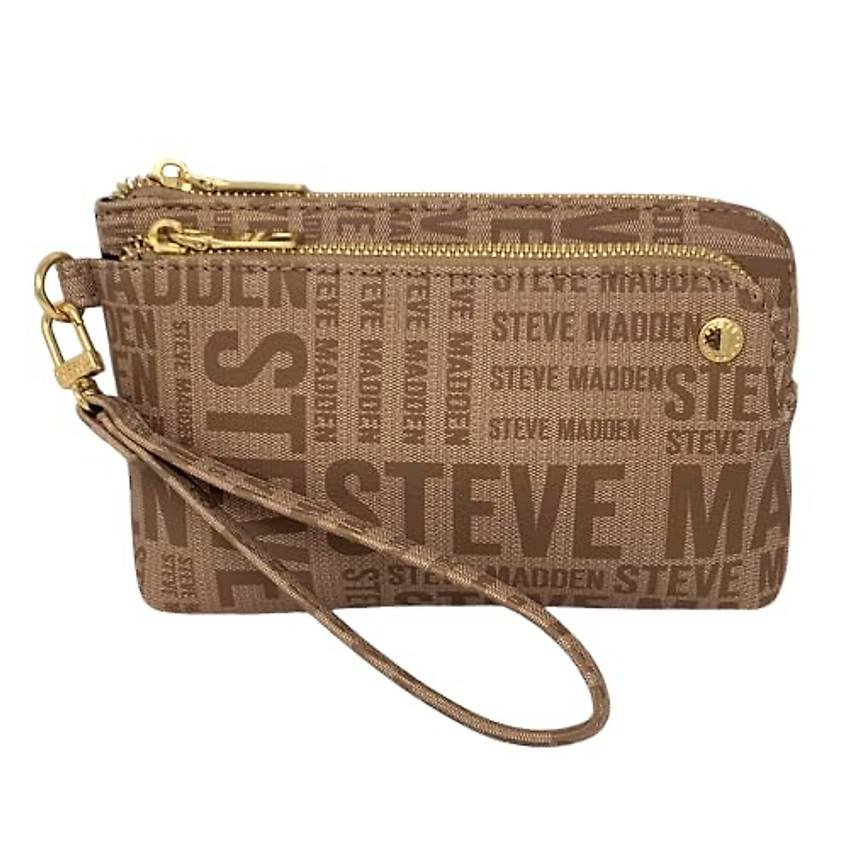 Steve Madden BTRELL Clutch Wristlet Saddle One Size