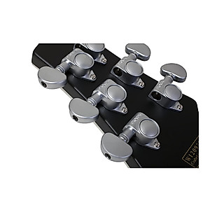 Schecter Damien Platinum 6 with Floyd Rose - Satin Black