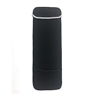 Wanty Black Color Neoprene Dust-Proof Cover Carry Bag Sleeve Protectors for Logitech MK270 Wireless Keyboard and Mouse Combo
