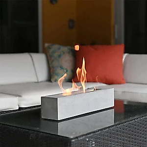 2 Pcs Ceramic Wool to Extend Burn Time – Ceramic Wool Wick Sponge Ceramic Fiber Insulation for Portable Tabletop Fire pits, Small Fireplaces, Bioethanol Fireplaces – 24” x 12” x 1” (Thick)