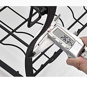 SDGH Dish Rack - Tier Dish Drying Rack Stainless Steel Counter Dish Drainer Rack with Drainboard